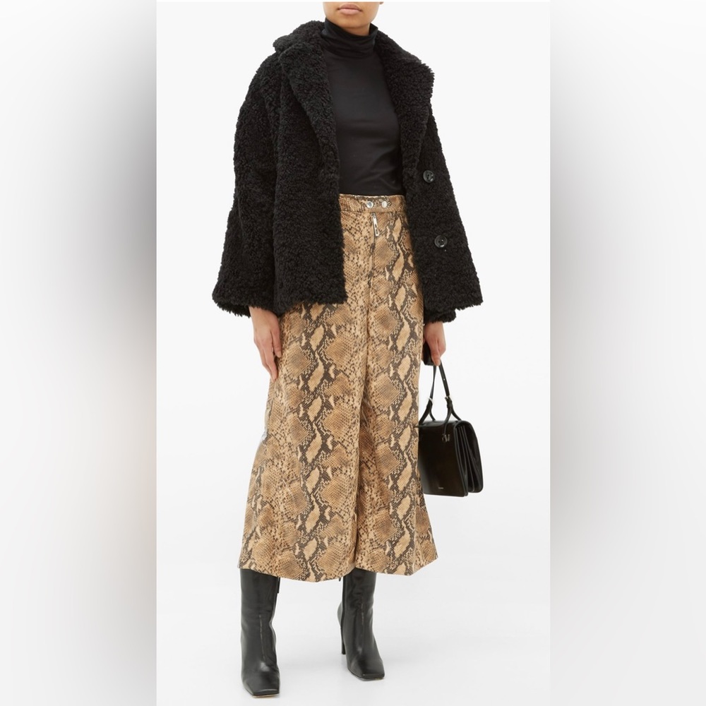 Stand Studio Oversized Teddy Faux Shearling Coat - Gem